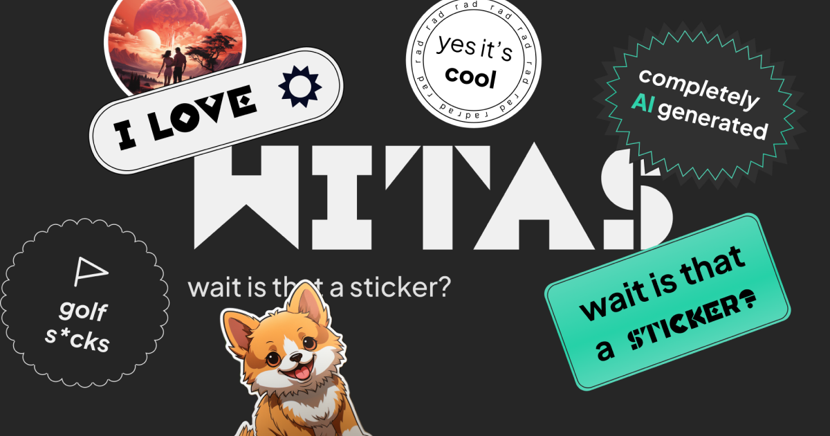 Wait is that a sticker?